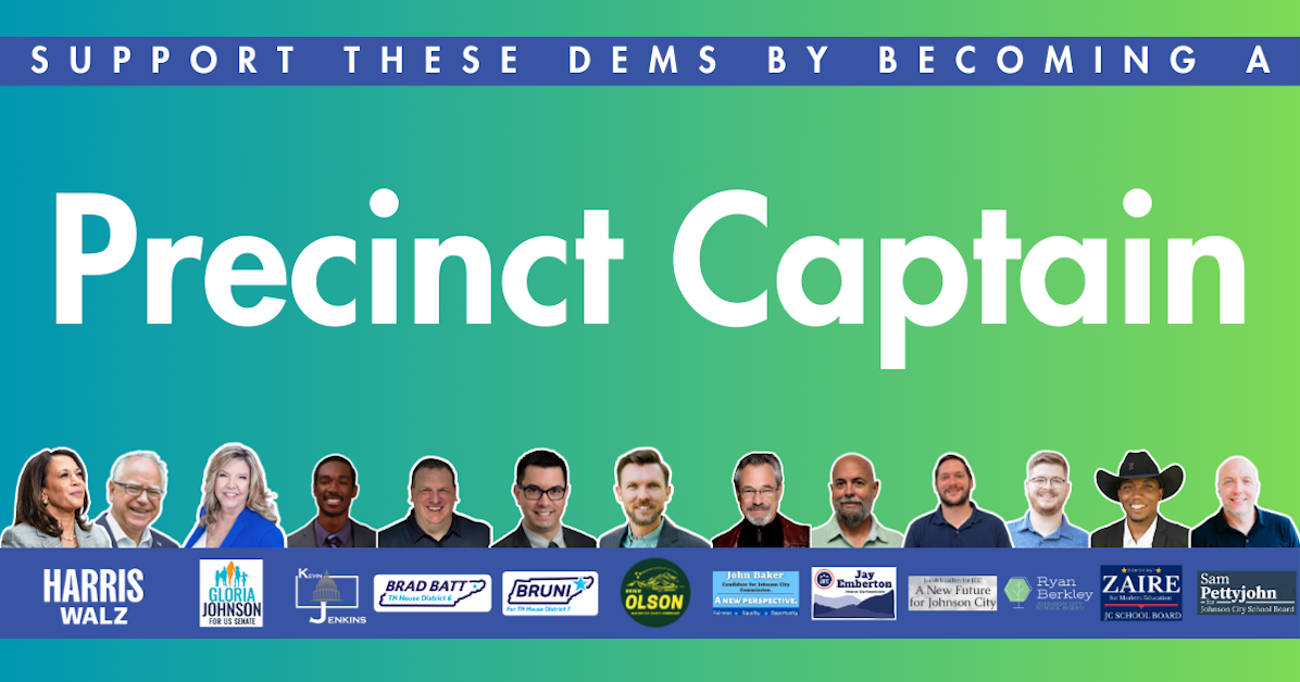 Volunteer as a Democratic Precinct Captain in Washington County · Mobilize